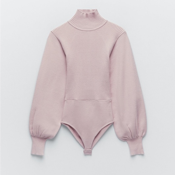 Zara | Tops | Nwt Zara Backless Knit Bodysuit | Poshmark